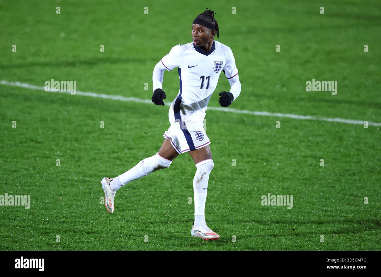 England’s Joel Ndala during the international friendly match at Eco ...