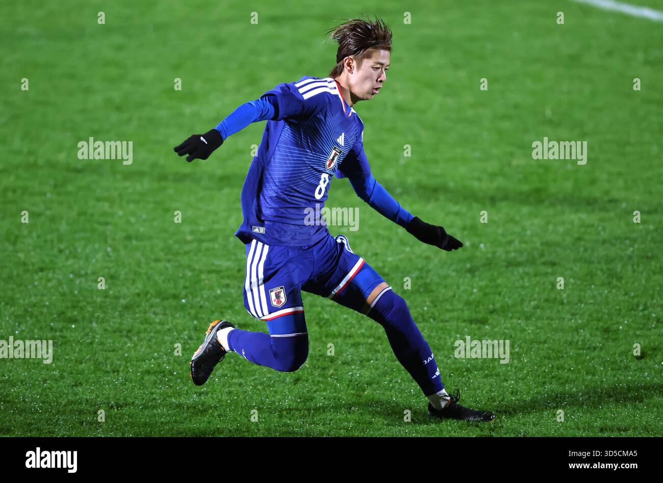 Japan’s Yuto Ozeki during the international friendly match at Eco-Power ...