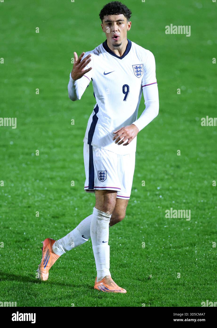 England’s Ethan Wheatley during the international friendly match at Eco ...