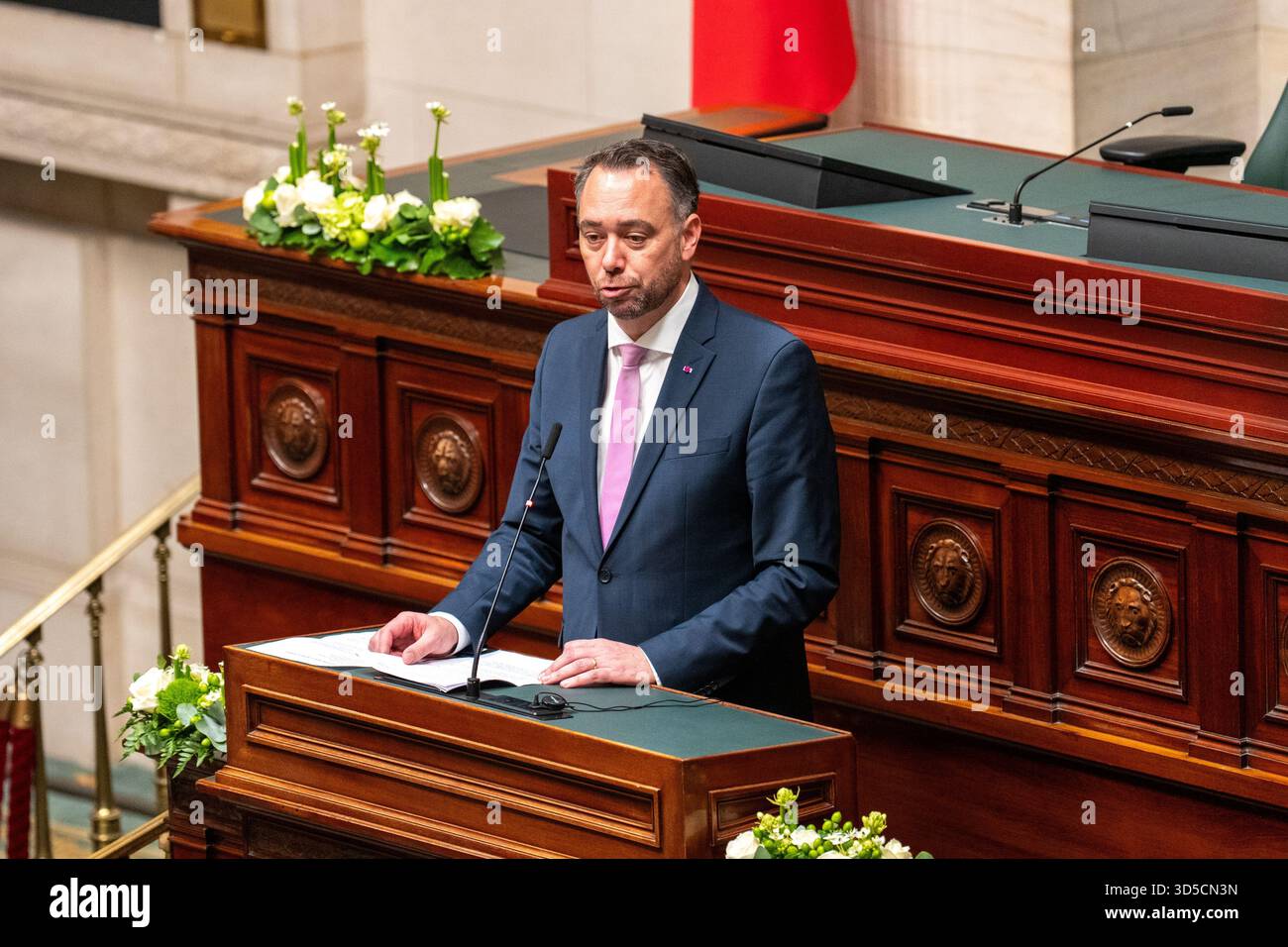 Vice-prime minister and Minister of Foreign Affairs Maxime Prevot ...