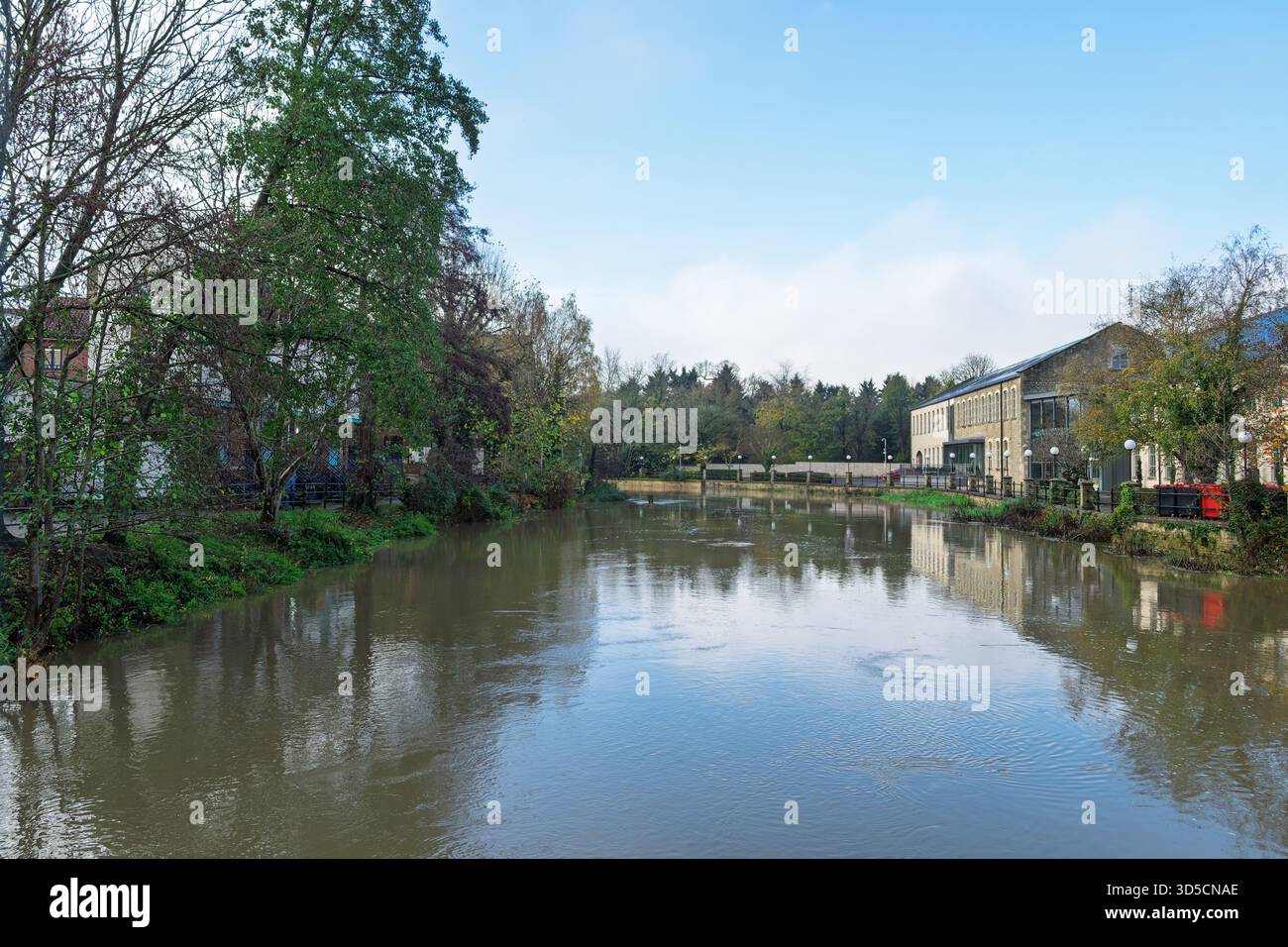 Chippenham, Wiltshire, UK. 15th Nov, 2025. The river Avon is picturd in ...
