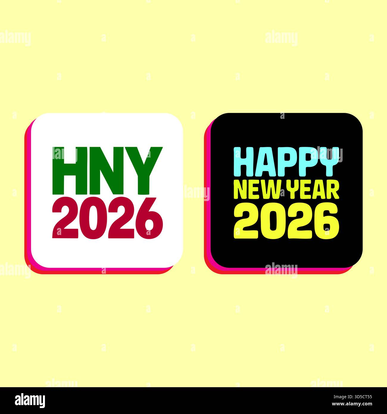 Festive concept new year 2026 Stock Vector Images - Alamy
