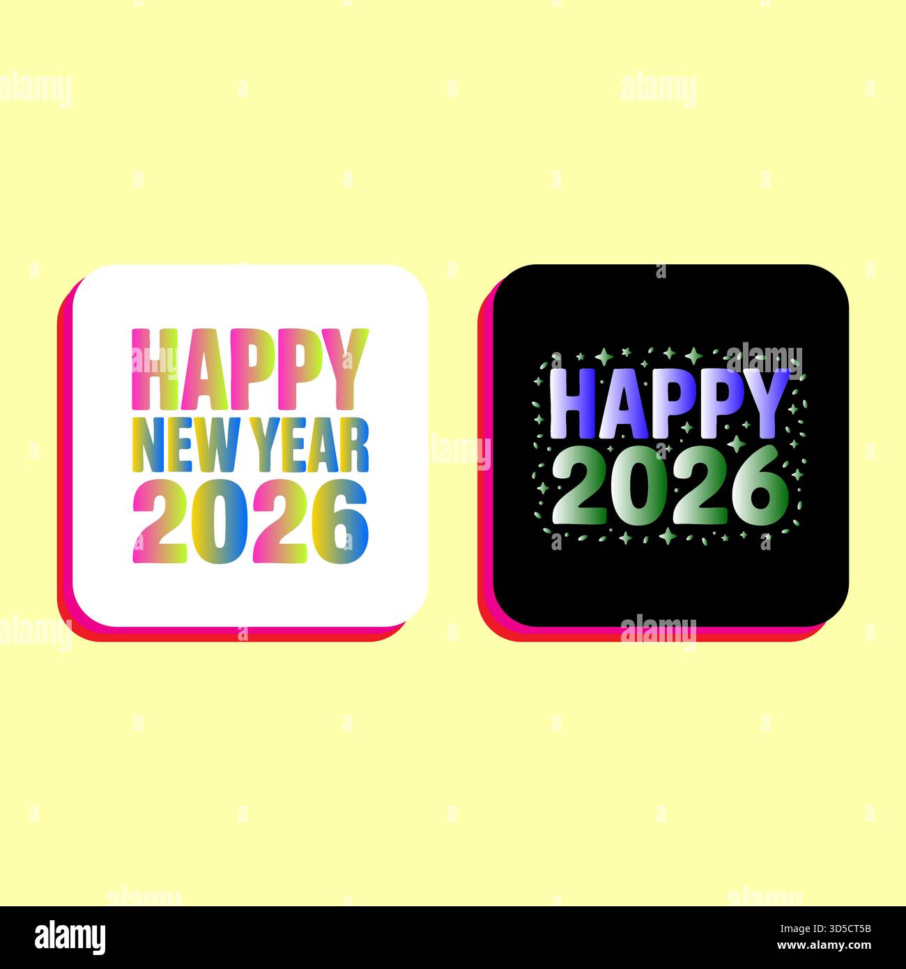 Festive concept new year 2026 Stock Vector Images - Alamy