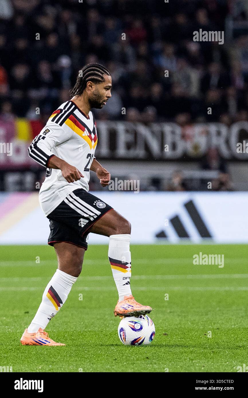 Serge Gnabry (Germany, 20) on the ball FIFA World Cup UEFA Qualifiers ...