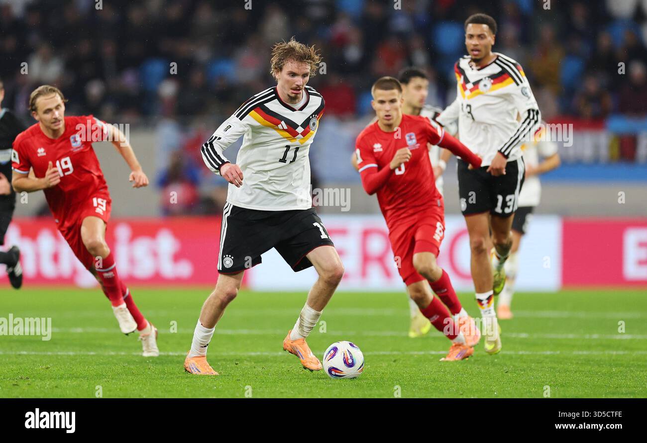 Nick Woltemade (Germany) Luxembourg, November 14, 2025, Football, FIFA ...