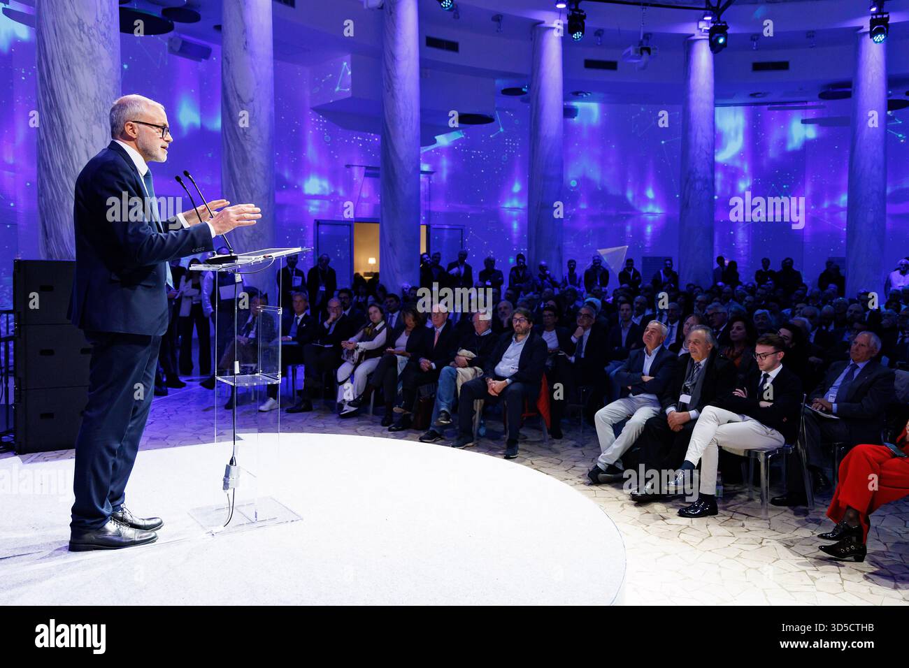 Il promotore dei comitati di Più Uno Ernesto Maria Ruffini durante l ...