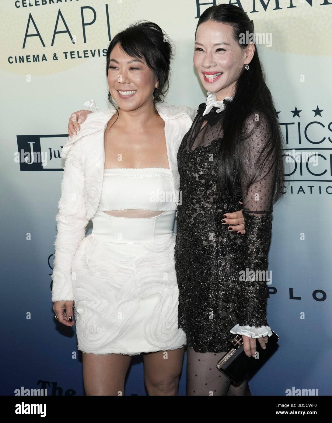 (L-R) Ali Ahn and Lucy Liu at The Critics Choice Association's 4th ...