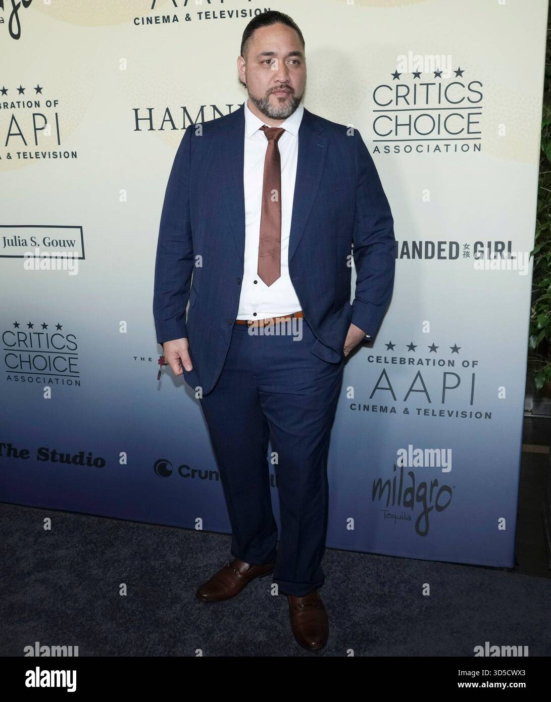 Siua Ikale'o at The Critics Choice Association's 4th Annual Celebration ...
