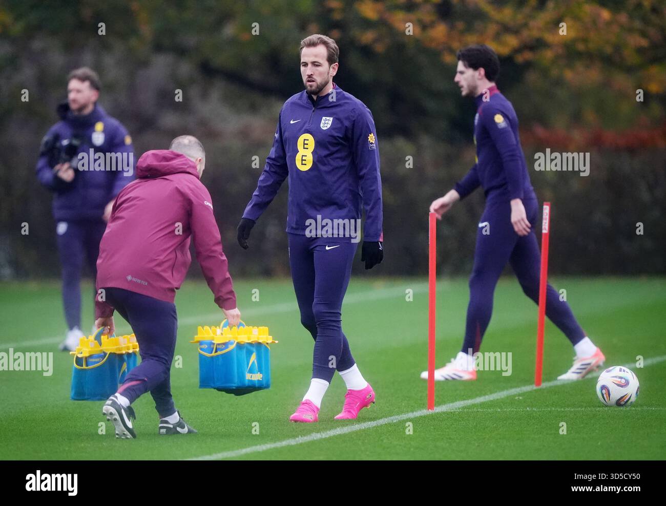 England's Harry Kane during a training session at the Tottenham Hotspur ...