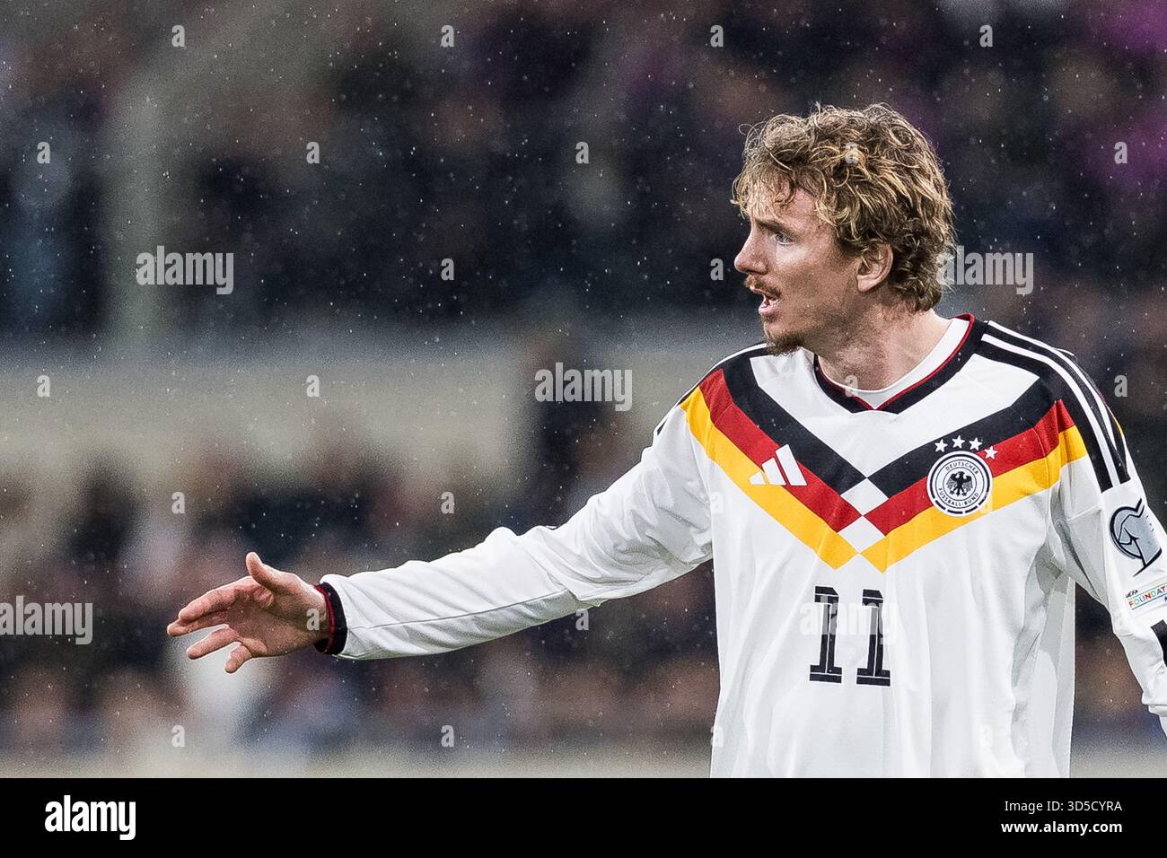 Nick Woltemade (Germany, 11) FIFA World Cup UEFA Qualifiers: Luxembourg ...