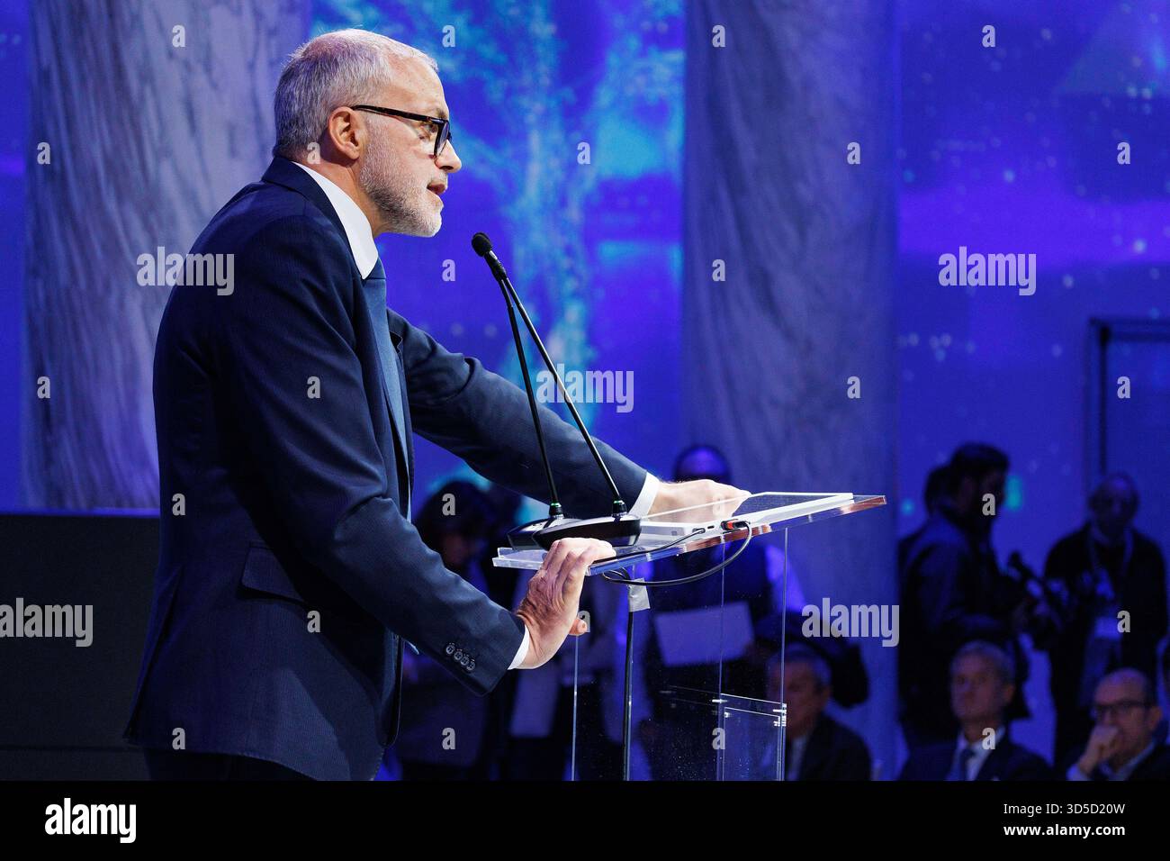 Il promotore dei comitati di Più Uno Ernesto Maria Ruffini durante l ...