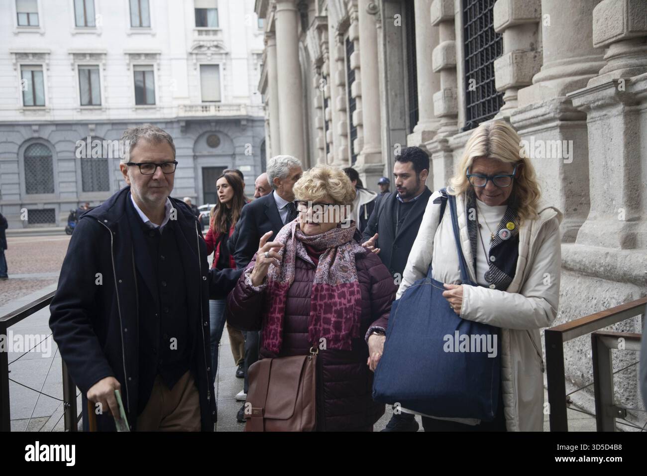 Milan, Palazzo Marino, Press conference 'Freedom for Alberto now' for ...