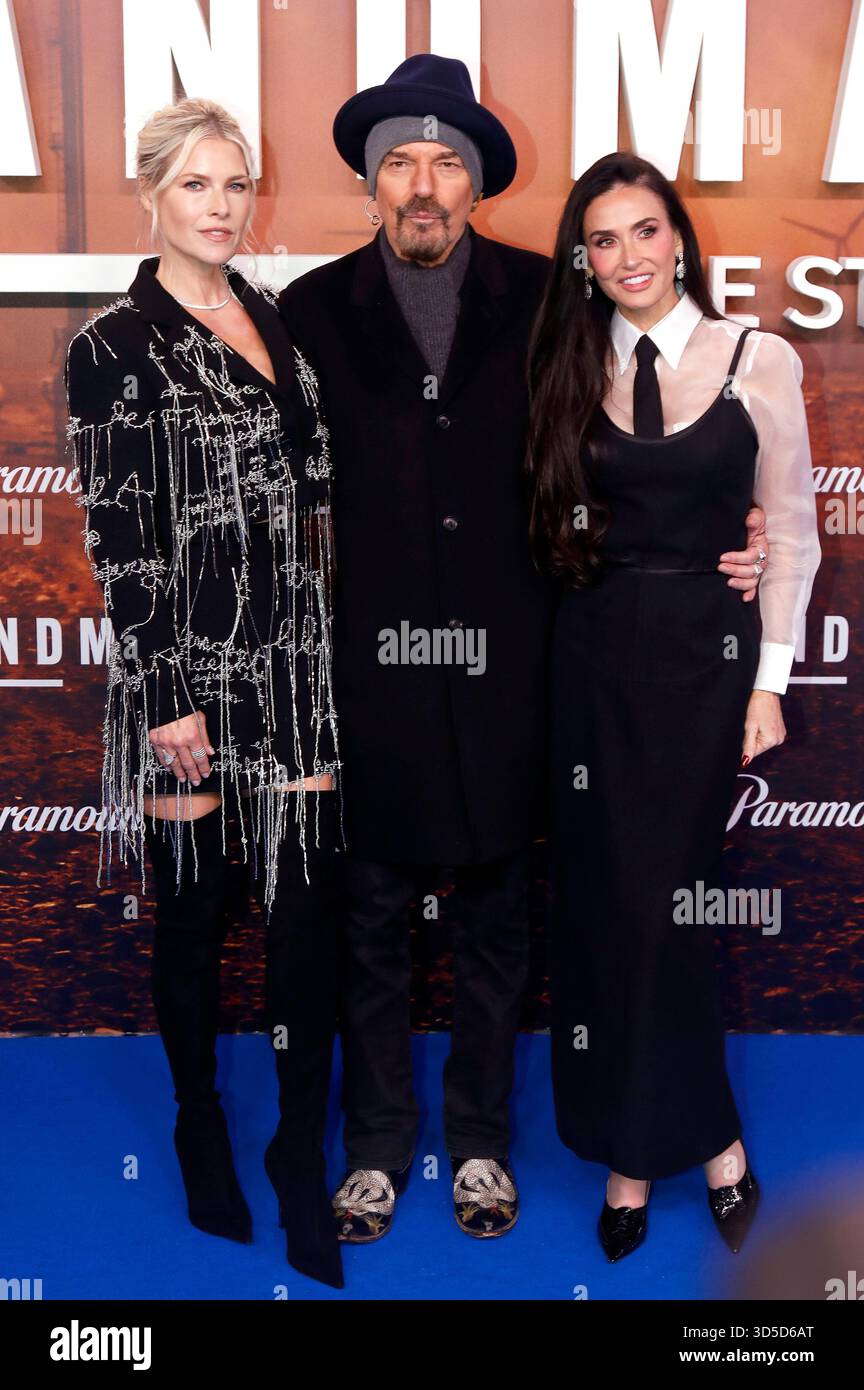 Ali Larter, Billy Bob Thornton and Demi Moore at the European premiere ...