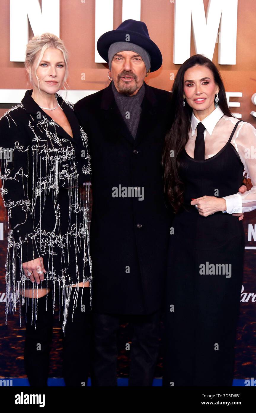 Ali Larter, Billy Bob Thornton and Demi Moore at the European premiere ...