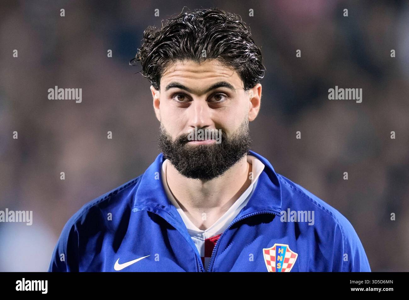 Croatia's Josko Gvardiol lines up before a World Cup 2026 group L ...