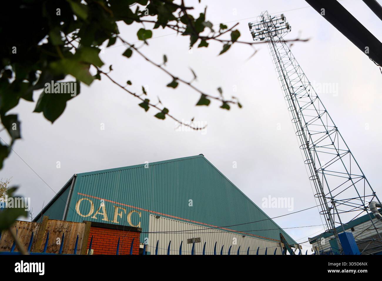 General View outside the Stadium during the Oldham Athletic v Crewe ...