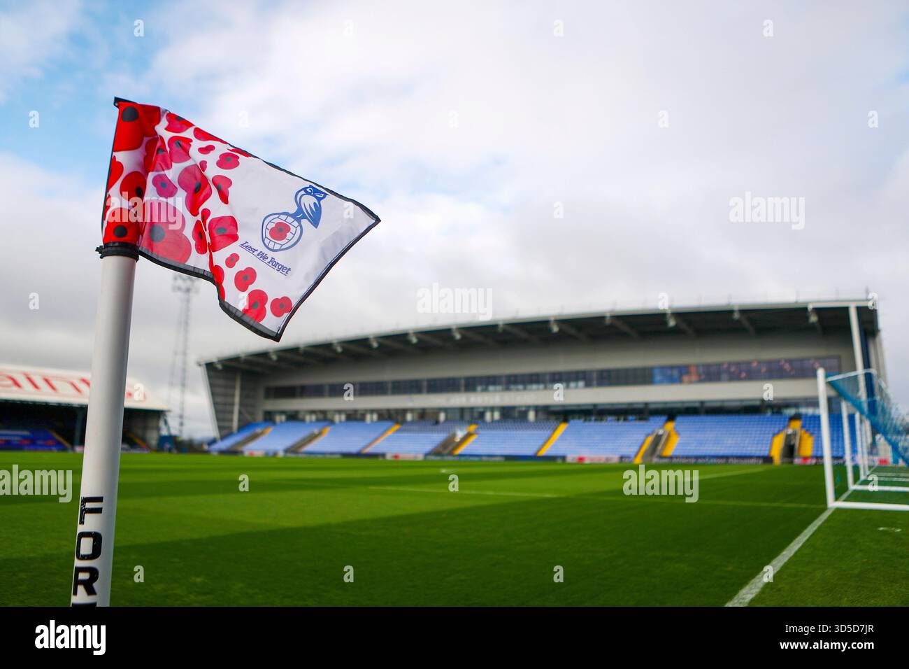 General View inside the Stadium during the Oldham Athletic v Crewe ...