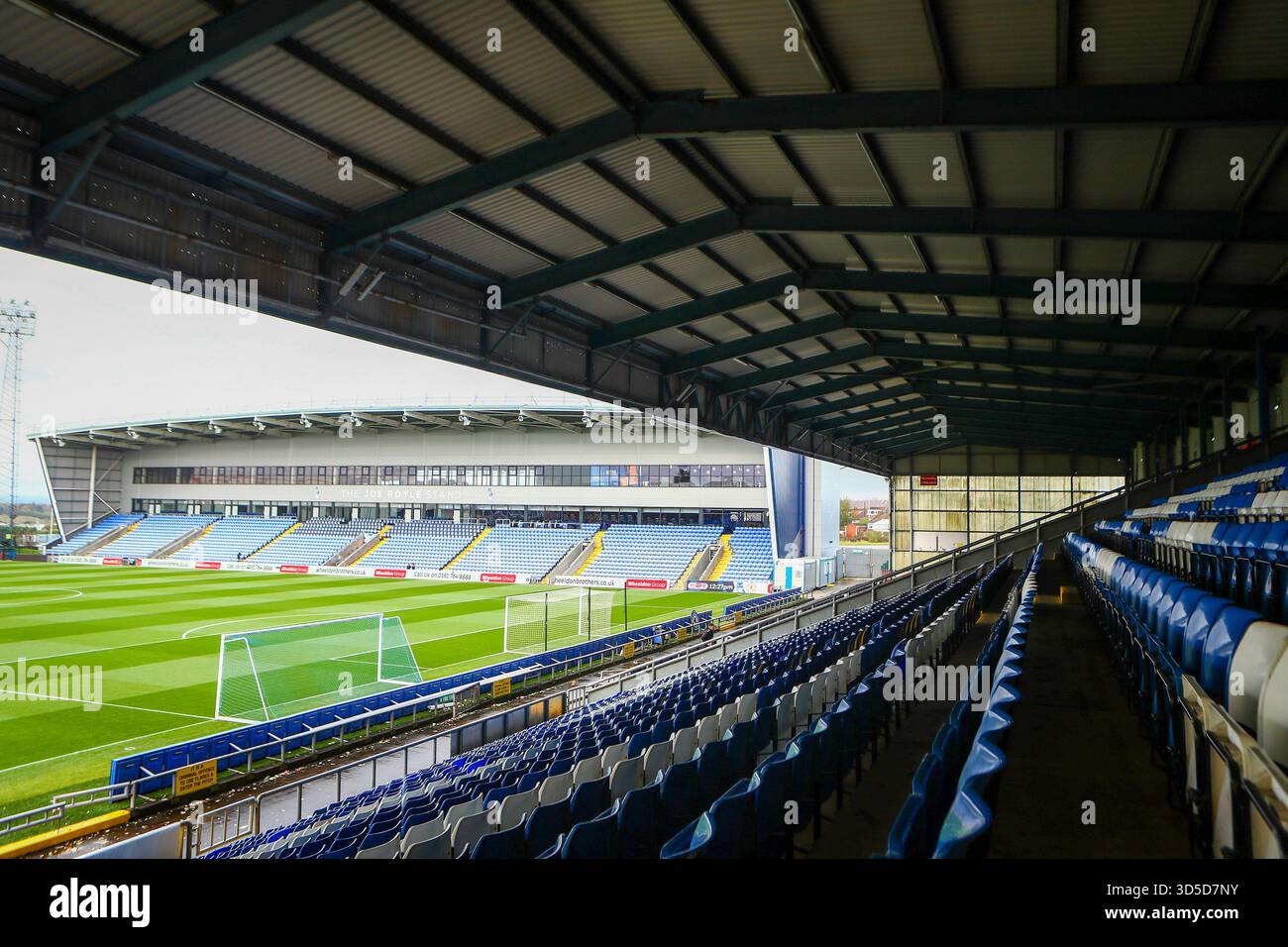 General View inside the Stadium during the Oldham Athletic v Crewe ...