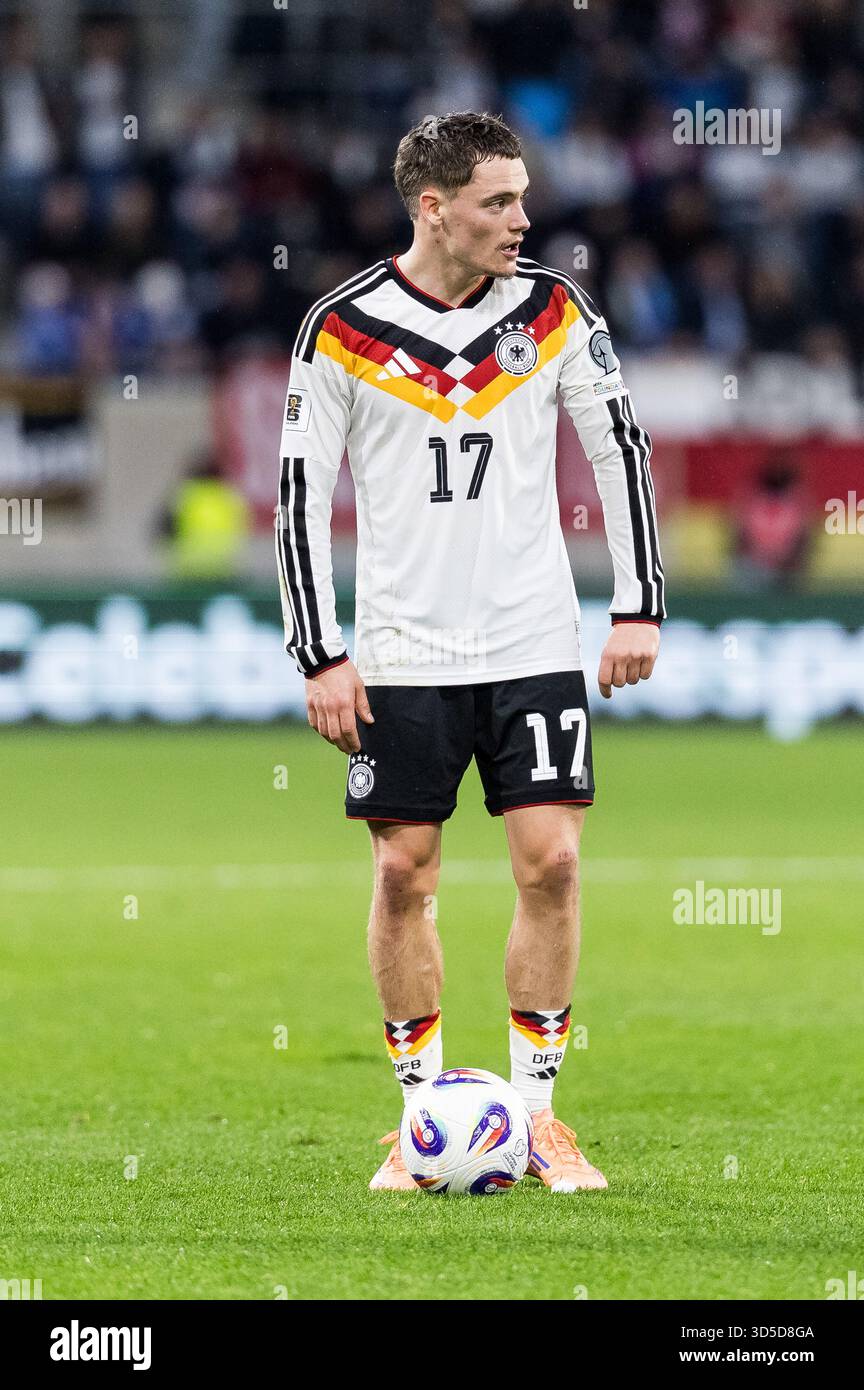 Florian Wirtz (Germany, 17) on the ball FIFA World Cup UEFA Qualifiers ...