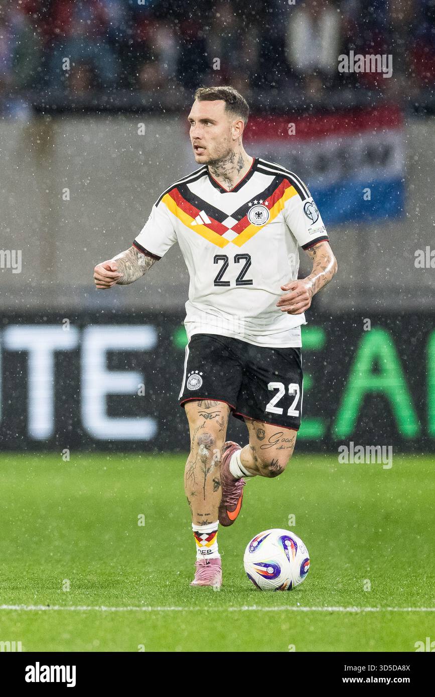 David Raum (Germany, 22) on the ball FIFA World Cup UEFA Qualifiers ...