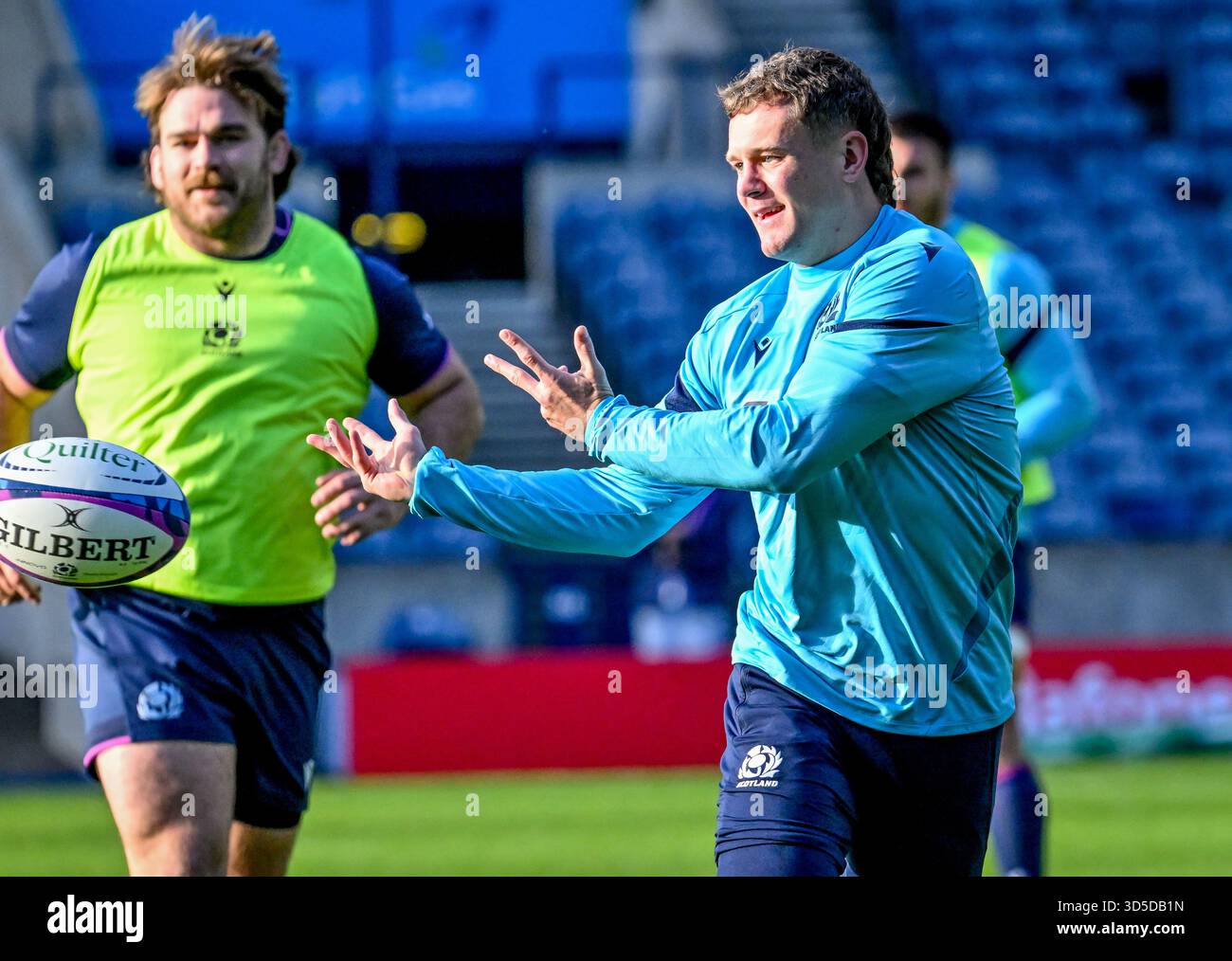 Darcy Graham, Scotland Team, Murrayfield, 15th November 2025 Stock ...