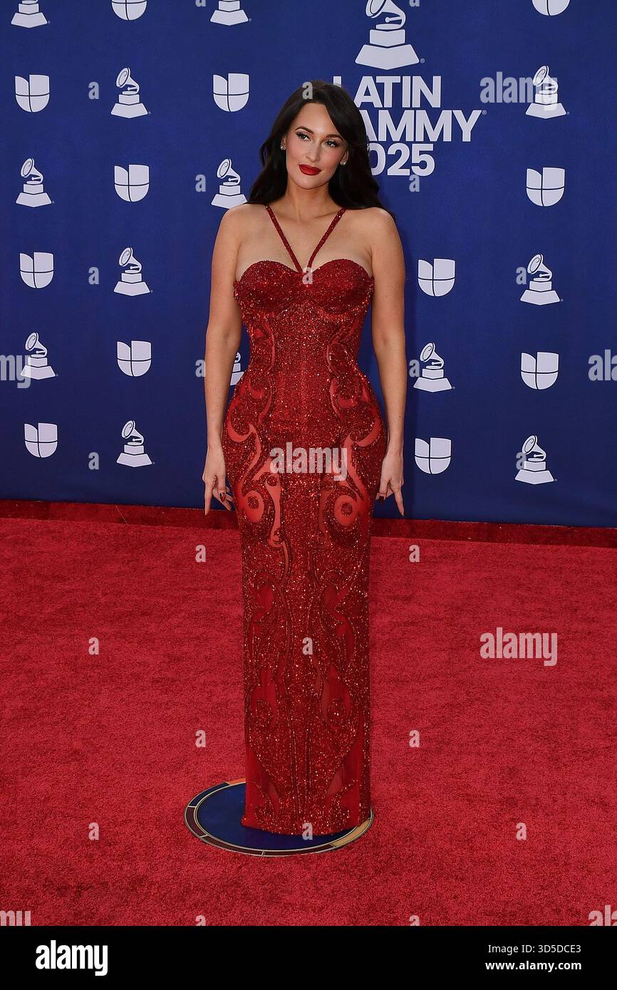 Kacey Musgraves attends The 26th Annual Latin GRAMMY Awards at MGM ...