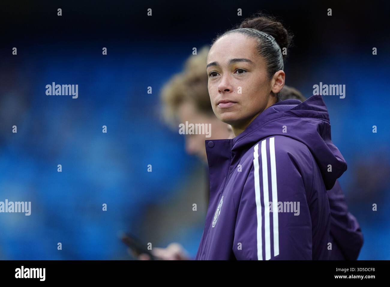 Manchester United goalkeeper Phallon Tullis-Joyce before the Barclays ...