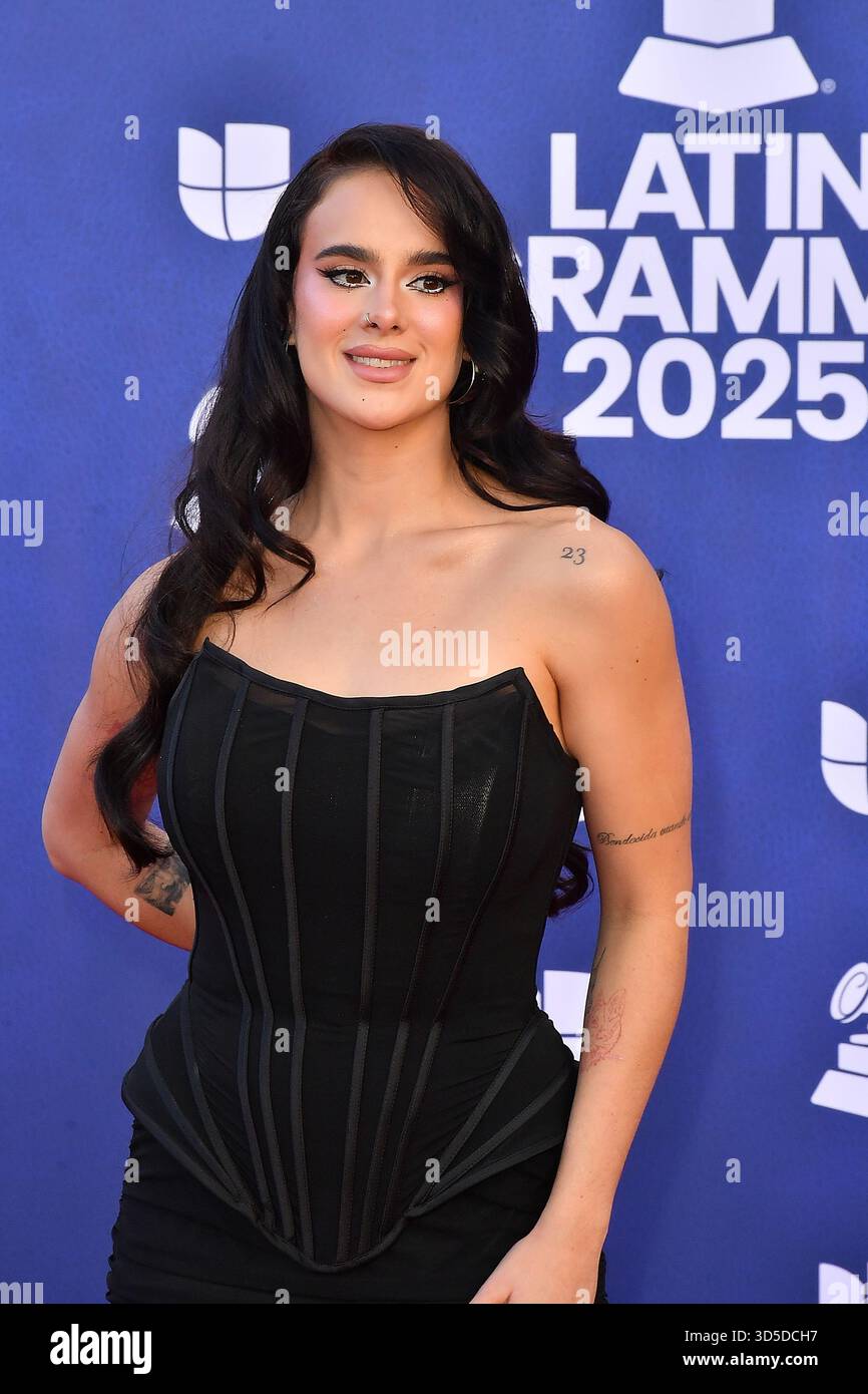 Gala Montes attends The 26th Annual Latin GRAMMY Awards at MGM Grand ...