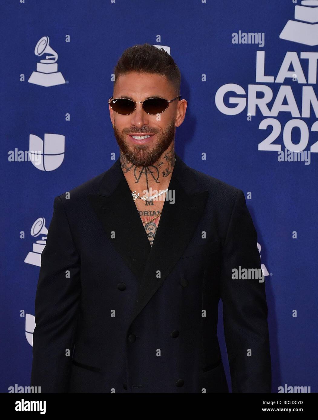 Sergio Ramos attends The 26th Annual Latin GRAMMY Awards at MGM Grand ...