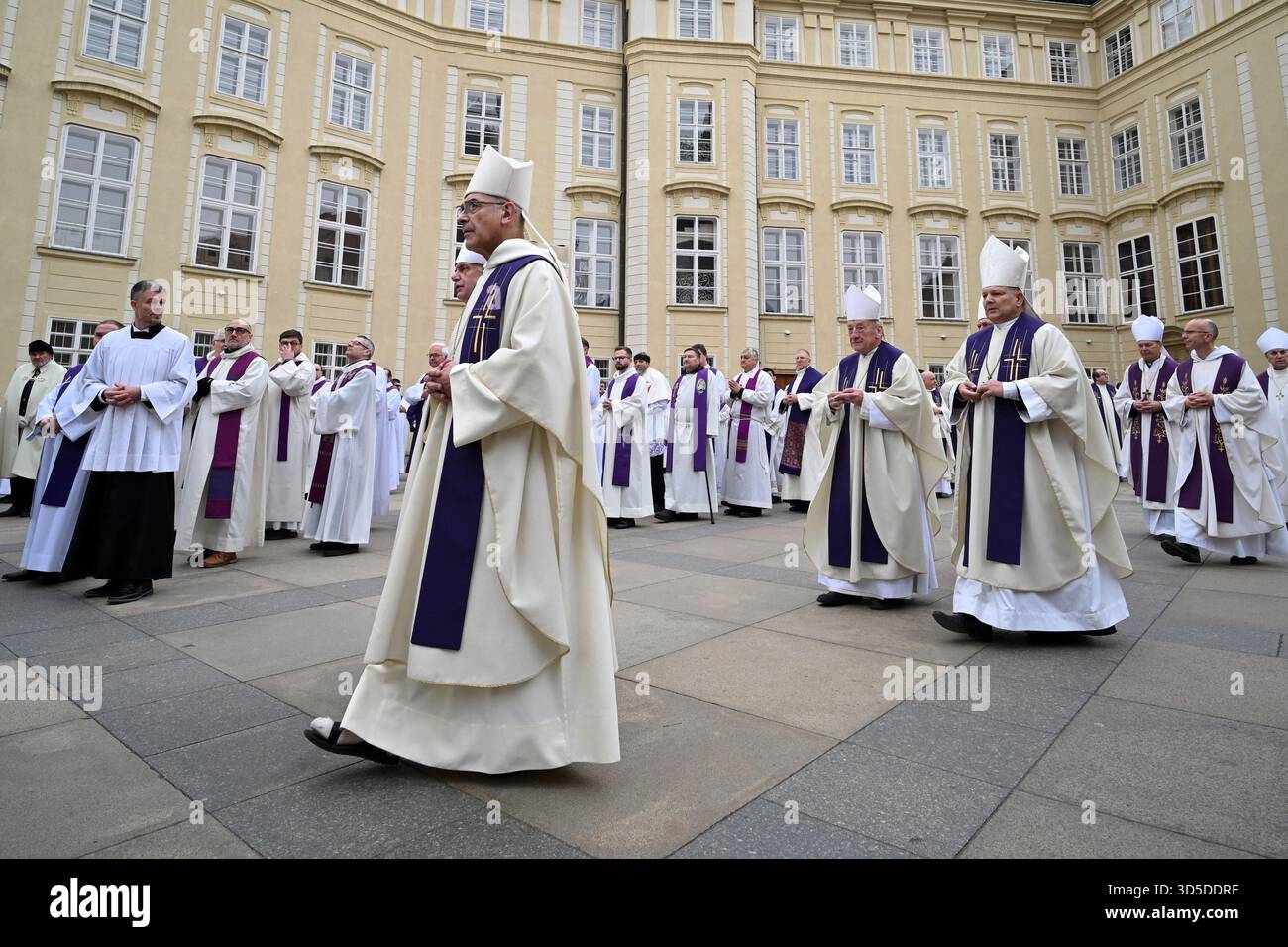 November 15, 2025, Prague, Czech Republic: The funeral procession of ...
