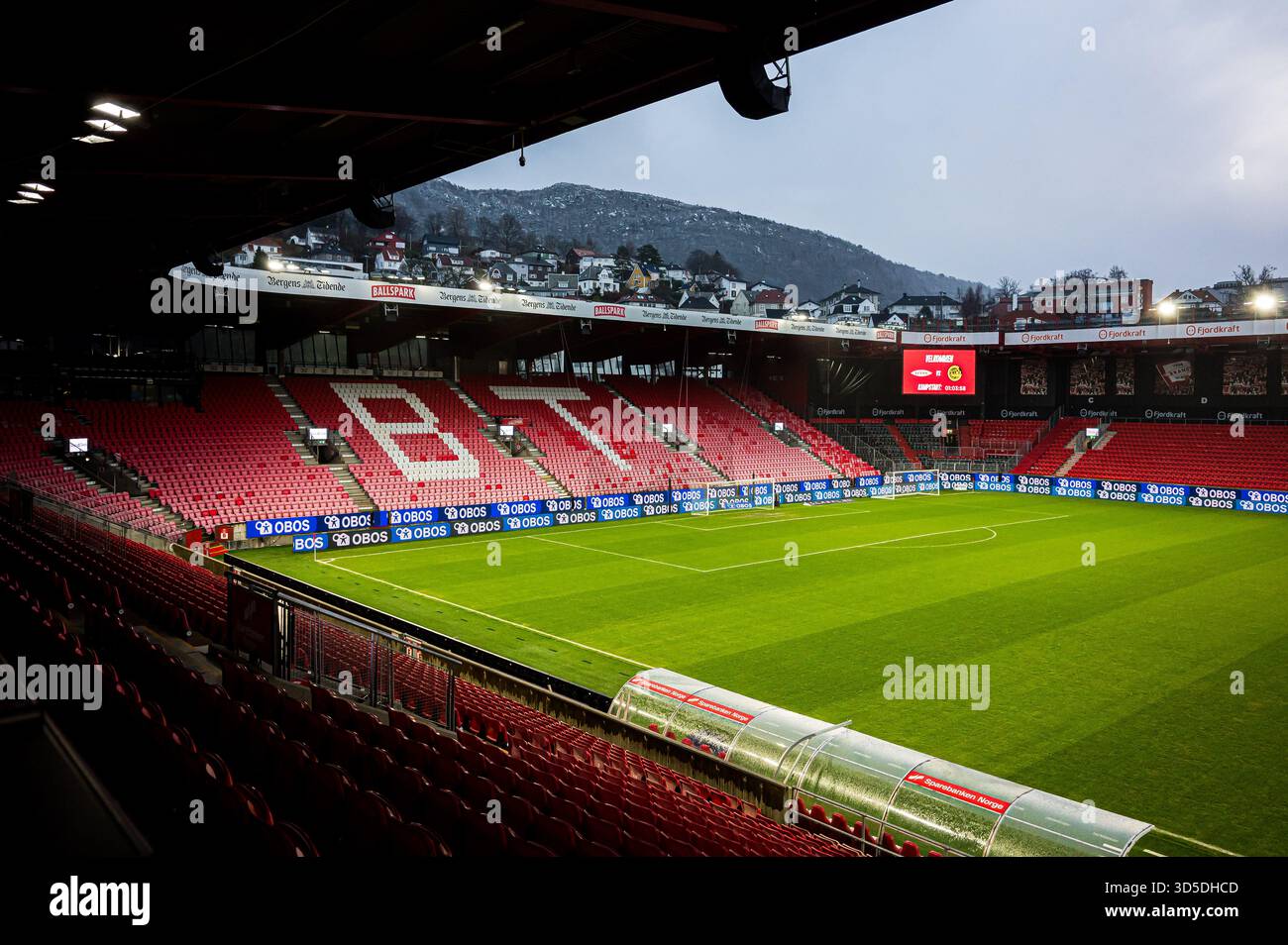 251115 Brann Stadion ahead of the Toppserien football match between ...