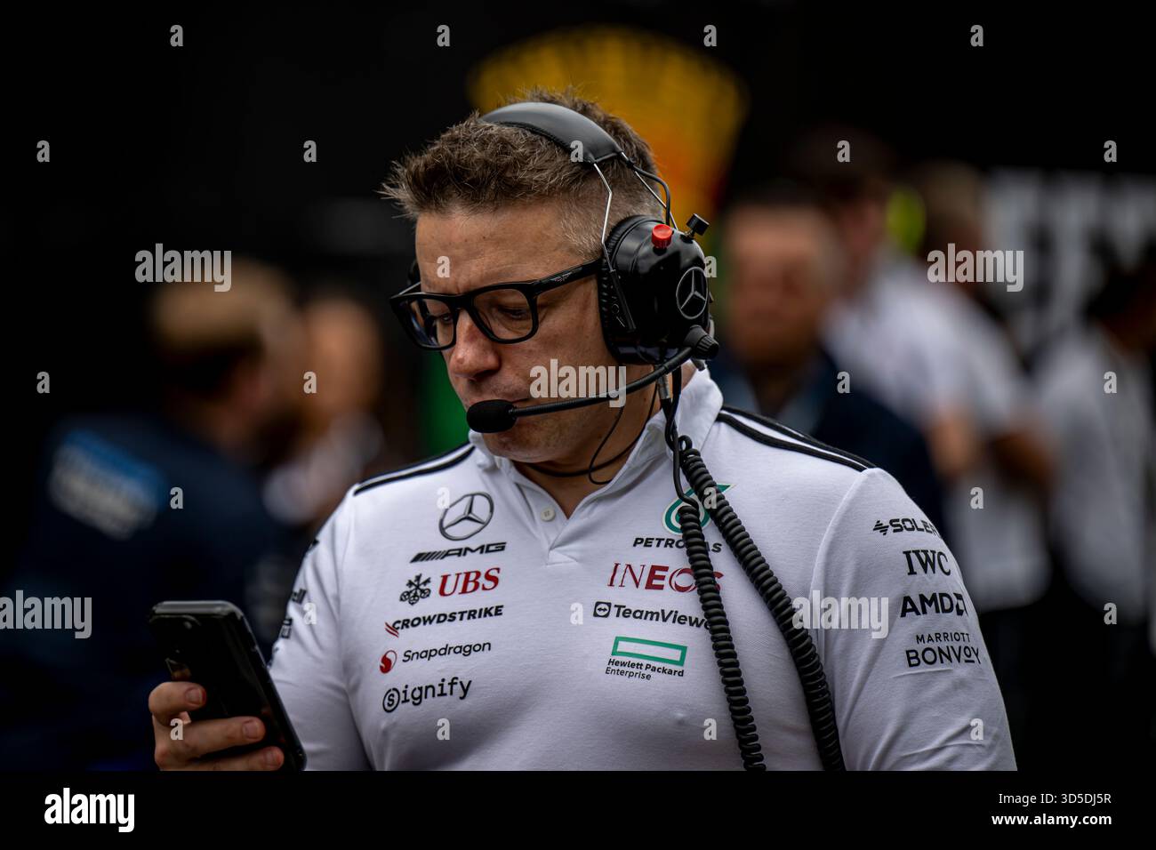 Sao Paulo, Brazil, 08 Nov 2025, Peter Bonnington, Andrea Kimi Antonelli ...