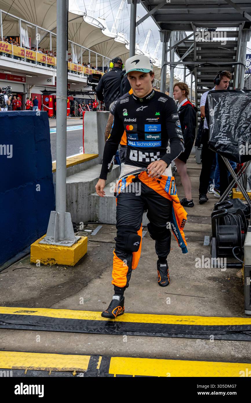Sao Paulo, Brazil, 08 Nov 2025, Oscar Piastri, from Australia competes ...