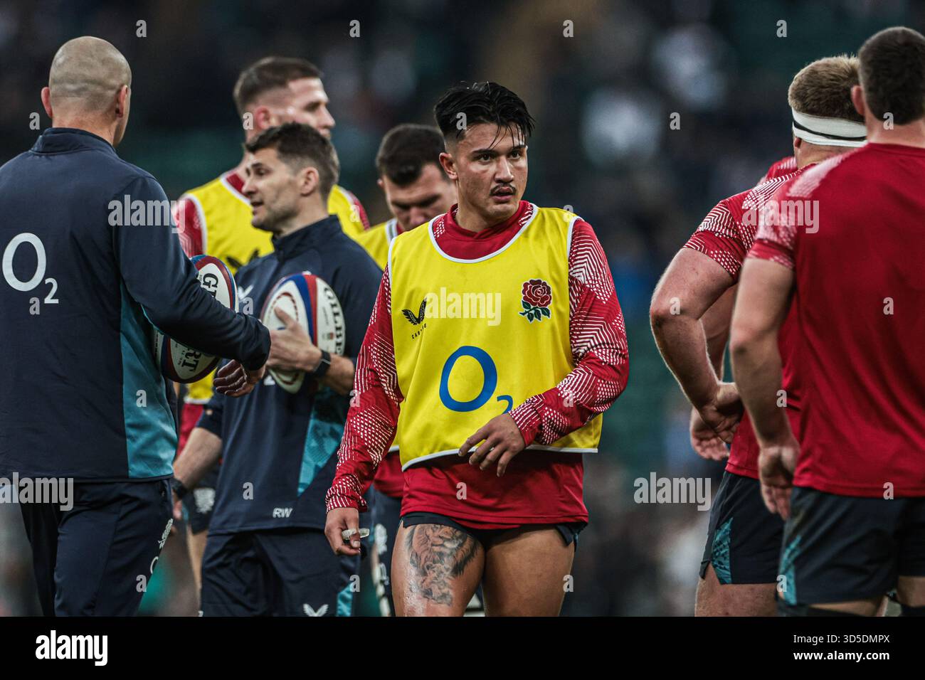 Freddie Steward of England during the Quilter Nations Series 2025 match ...