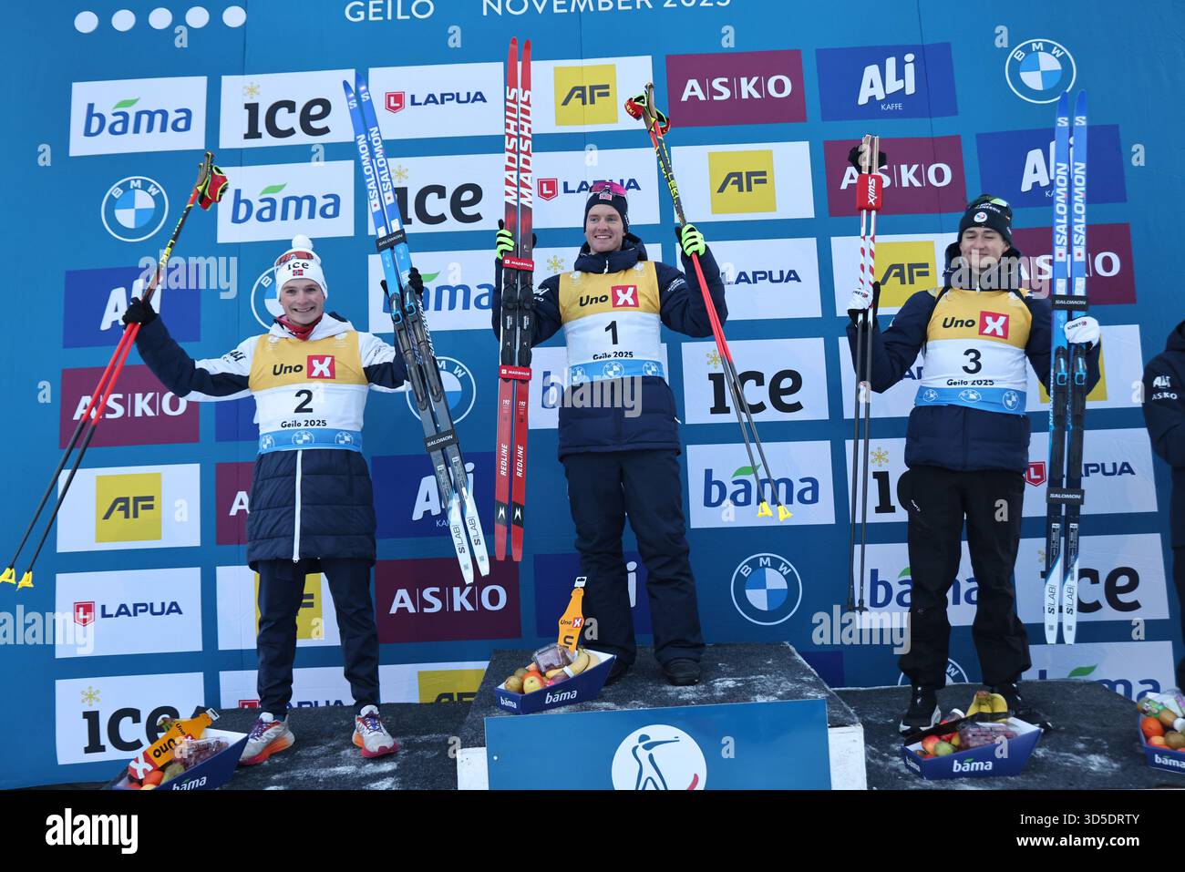 Geilo 20251115. Johan-Olav Smørdal Botn won the sprint during the ...