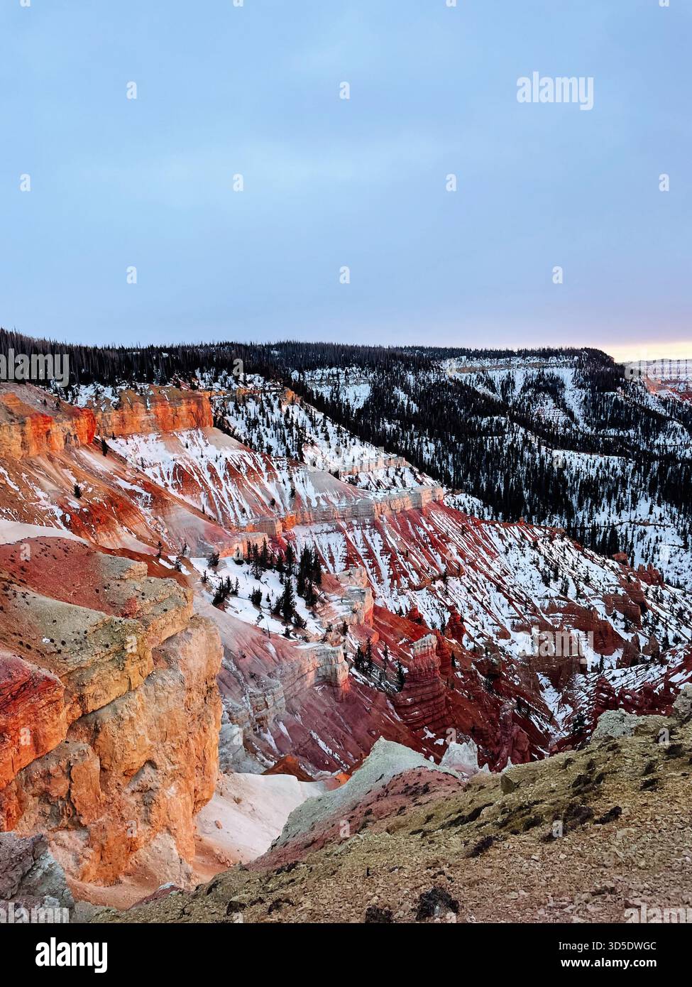 Stunning winter panorama bryce hi-res stock photography and images - Alamy