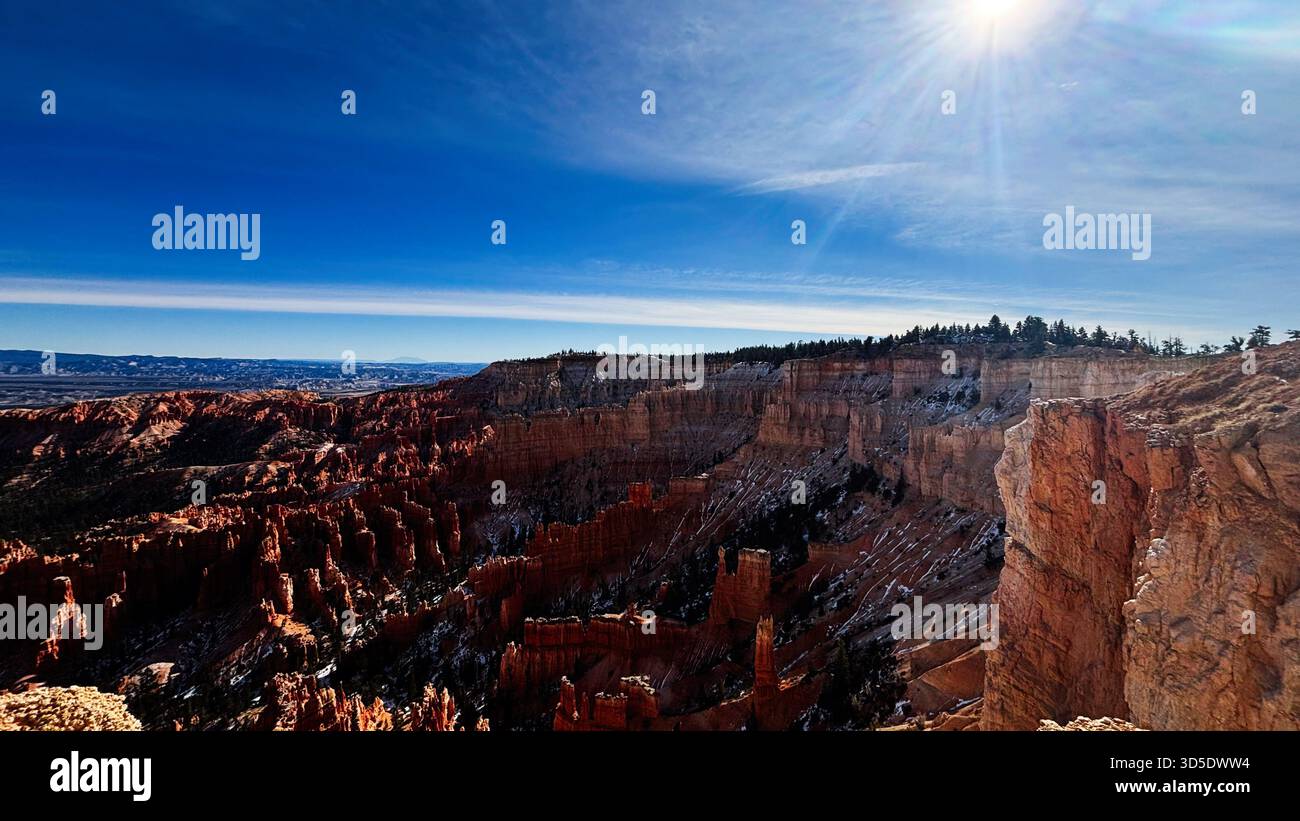 Stunning winter panorama bryce hi-res stock photography and images - Alamy