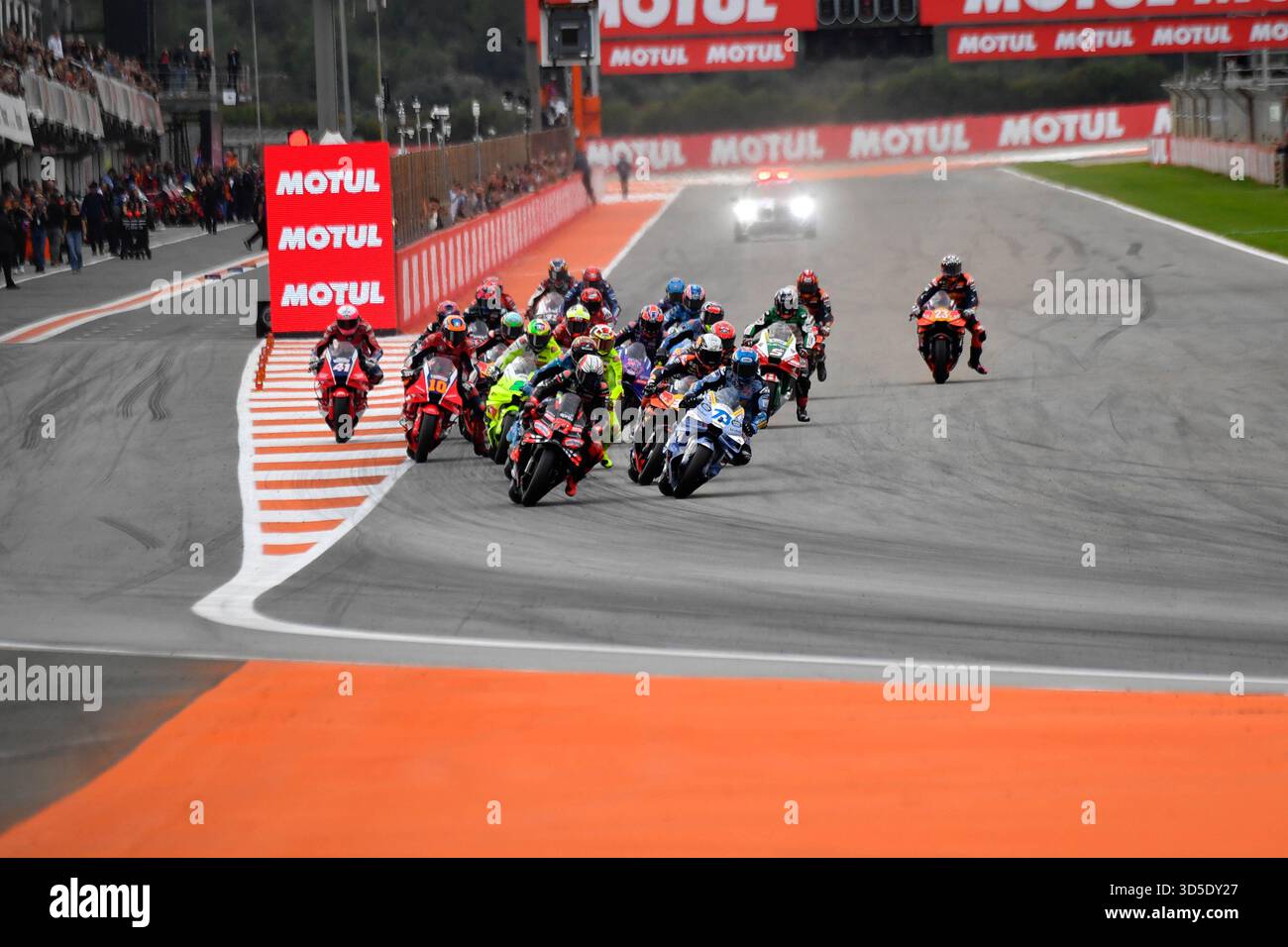 Moto gp motul grand prix of the valencian community Sprint race ...
