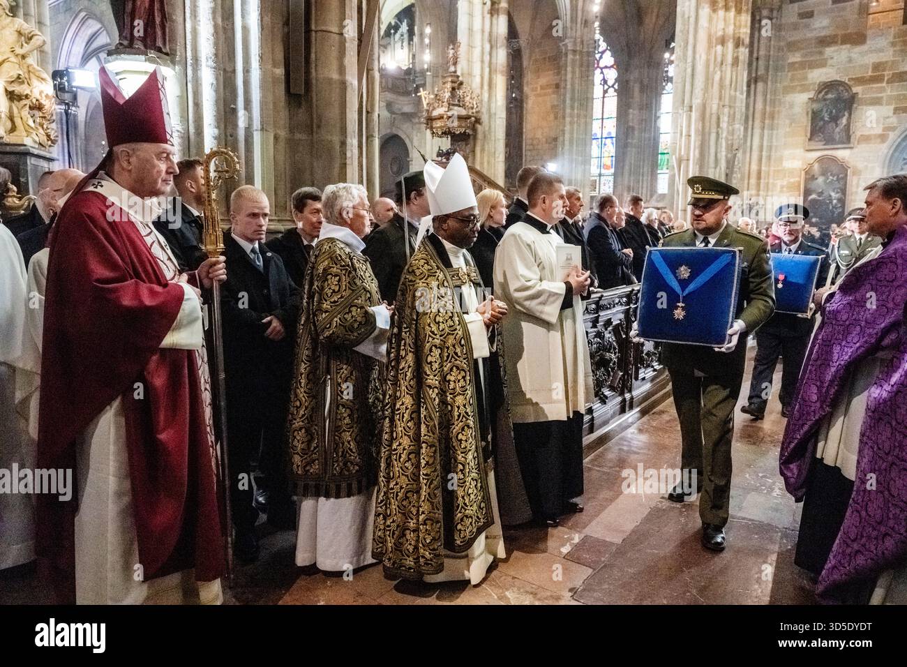Funeral of Cardinal and former Archbishop of Prague Dominik Duka, who ...