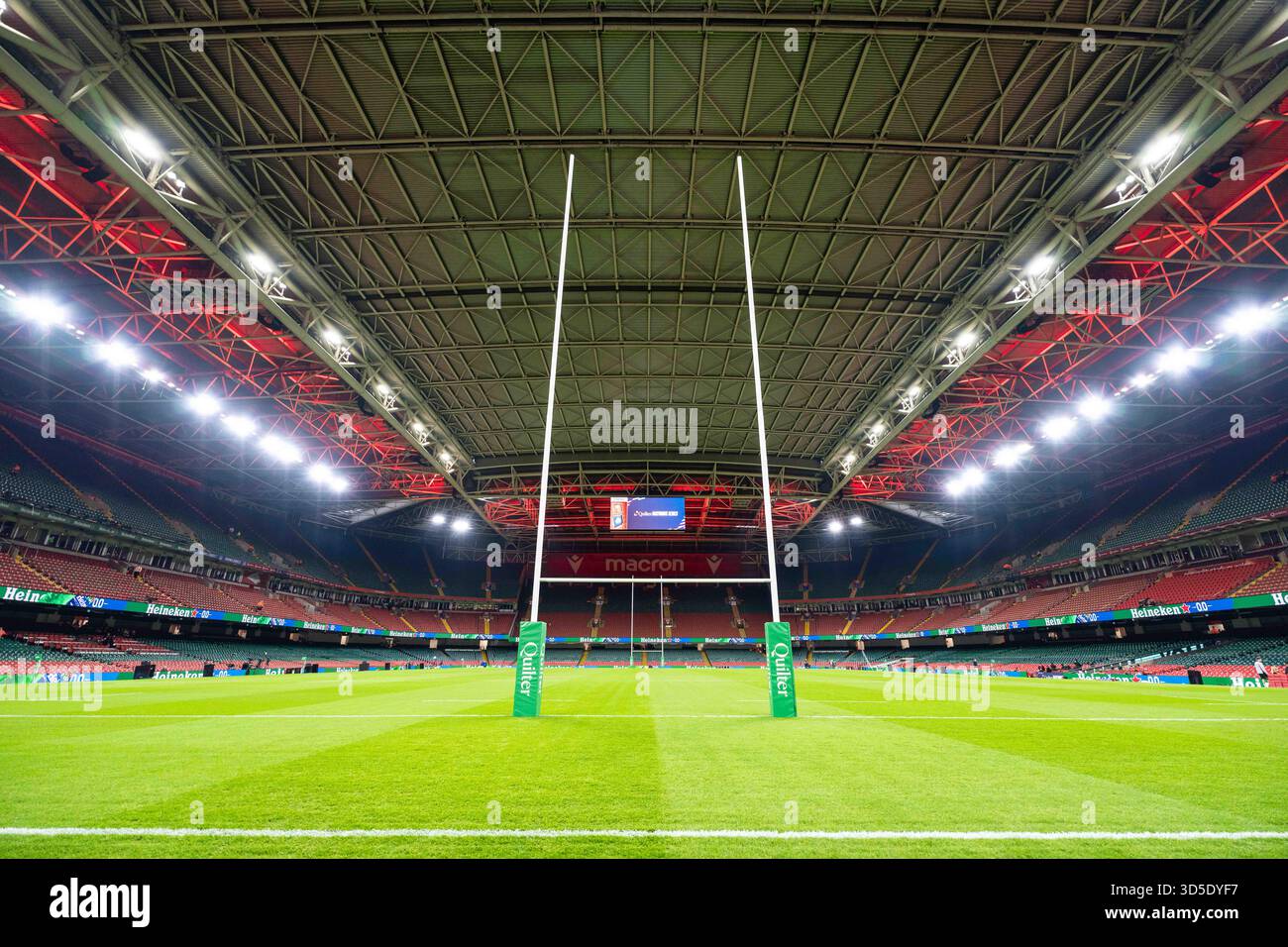 General view of the Principality Stadium ahead of the Quilter Nations ...