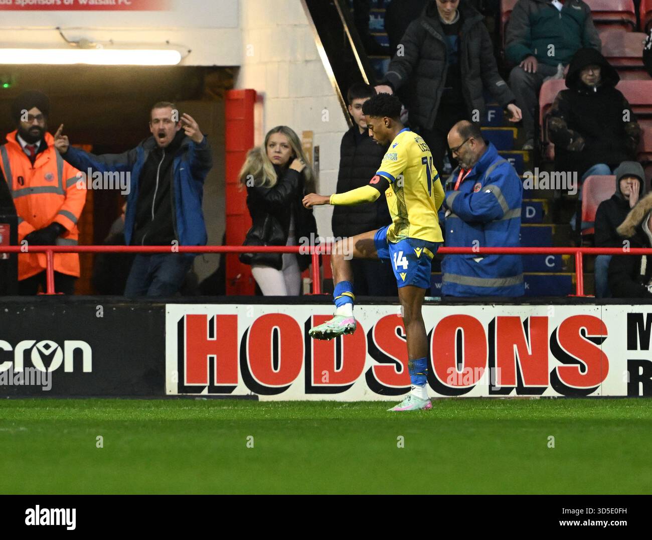 Colchester United's Kyreece Lisbie celebrates scoring their side's ...