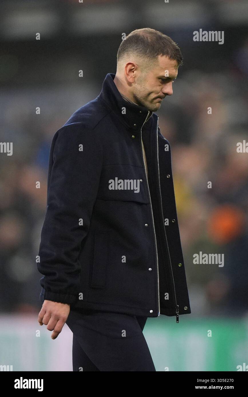 Luton Town manager Jack Wilshere during the Sky Bet League One match at ...