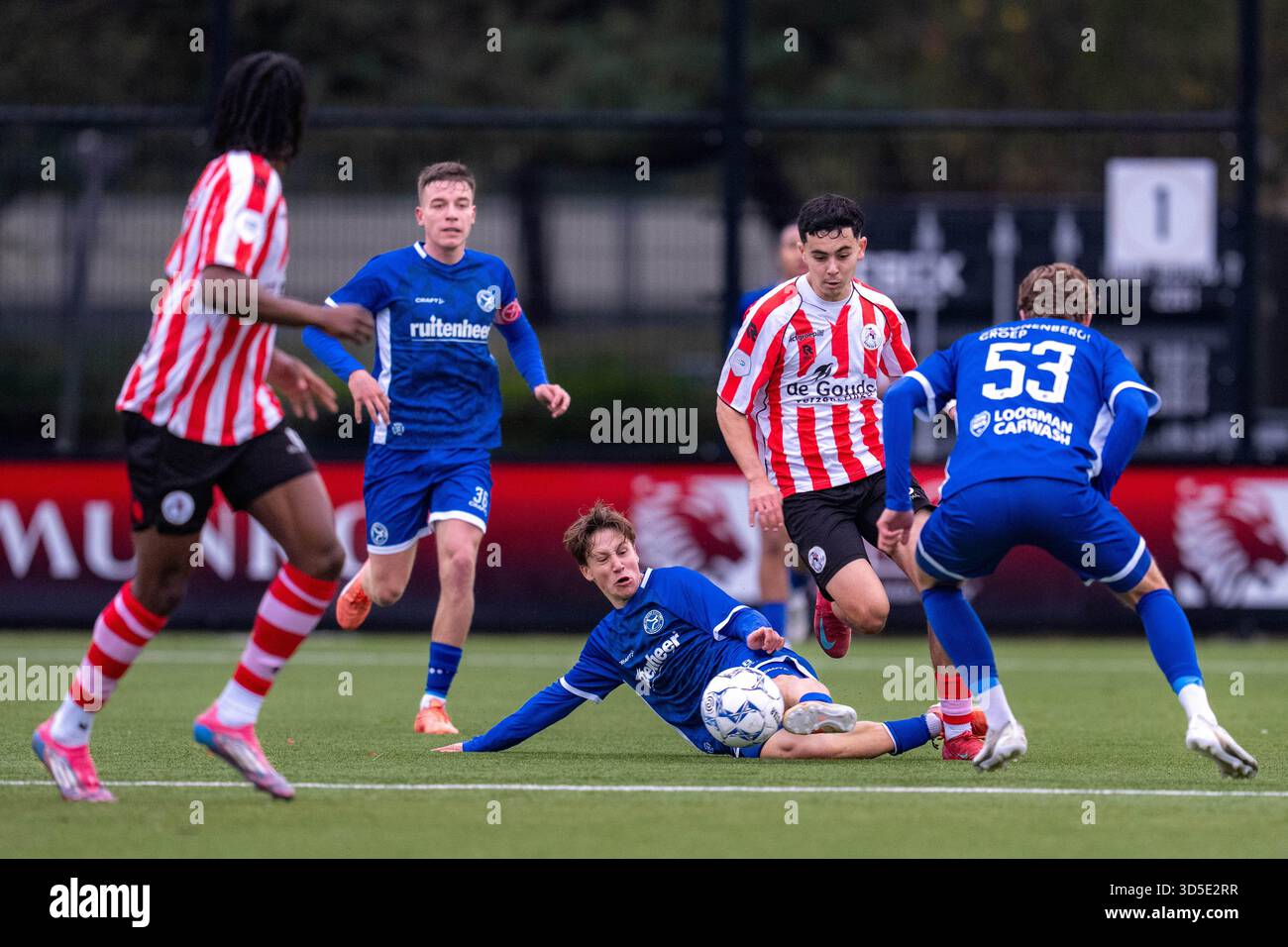 ROTTERDAM , 15-11-2025 , Sportcomplex Nieuw Terbregge , season 2025 / 2026 , Dutch Tweede ...