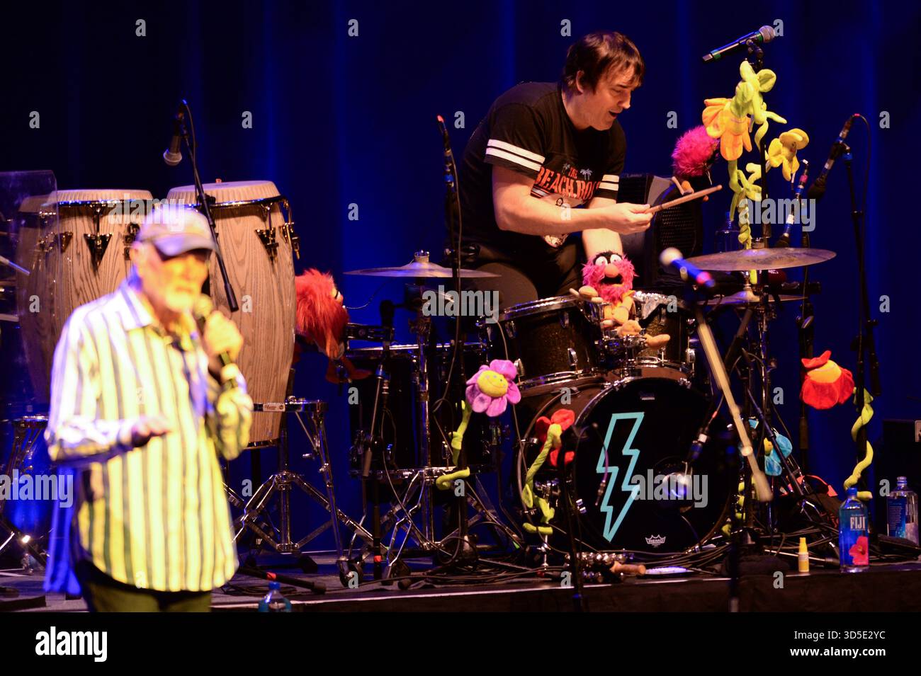 Jon Bolton performs with The Beach Boys in Hollywood, Florida, on ...