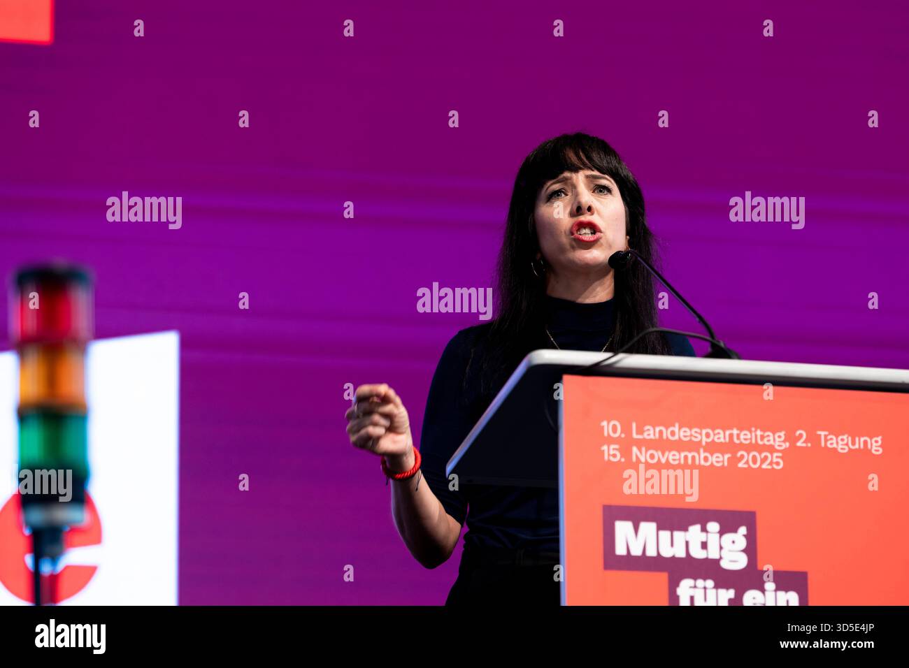 2. Tagung Landesparteitag Die Linke Berlin Elif Eralp, Berliner Linke ...
