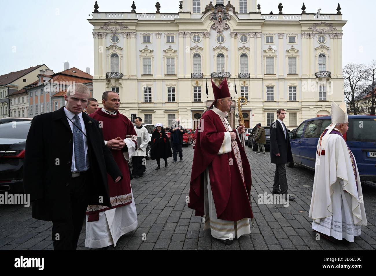 November 15, 2025, Prague, Czech Republic: The funeral procession ...