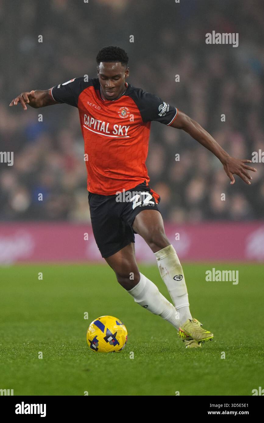 Luton Town's Lamine Dabo during the Sky Bet League One match at ...