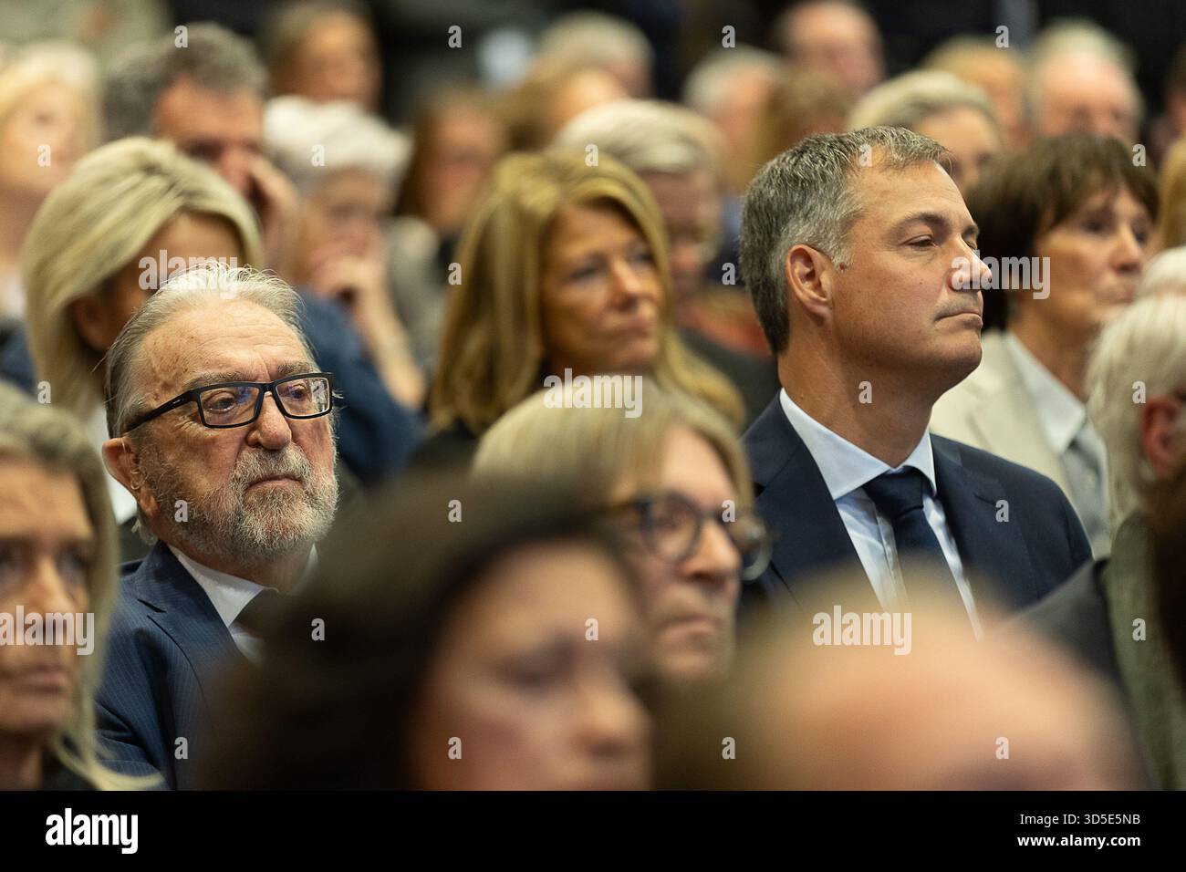 Open Vld's Herman De Croo and Open VLD's Alexander De Croo pictured ...