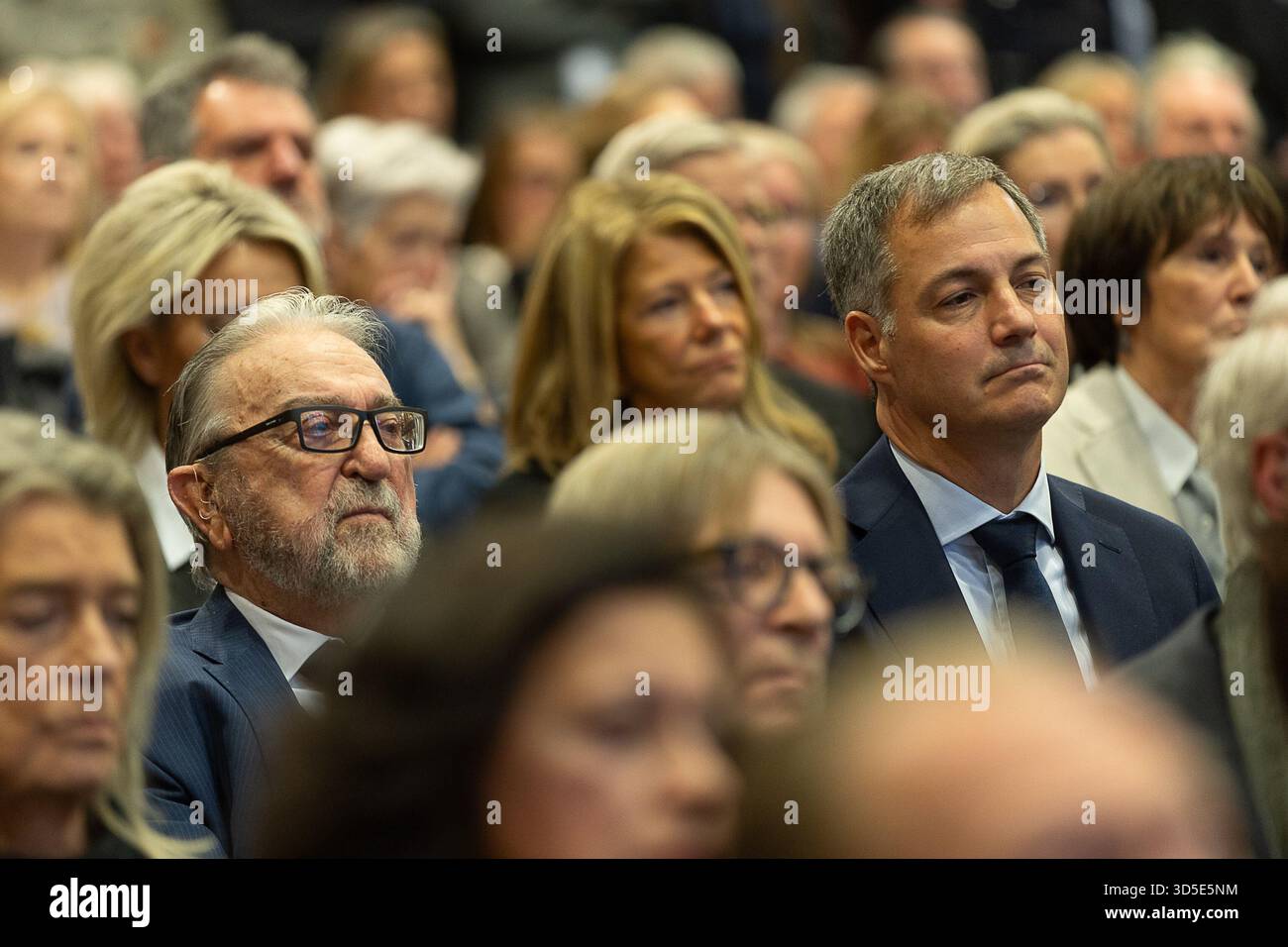 Open Vld's Herman De Croo and Open VLD's Alexander De Croo pictured ...