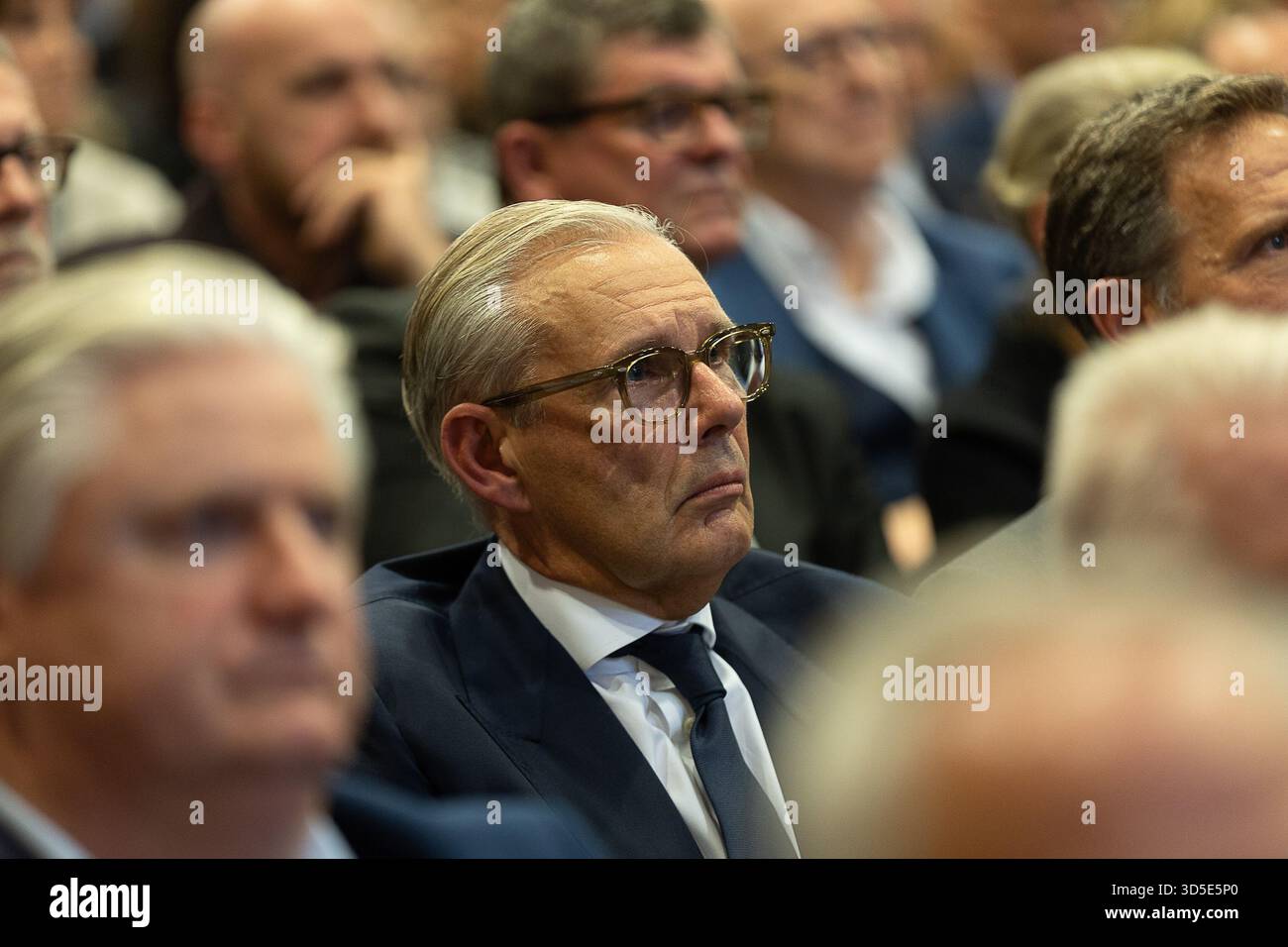 Chef Peter Goossens pictured during the funeral ceremony for Belgian ...